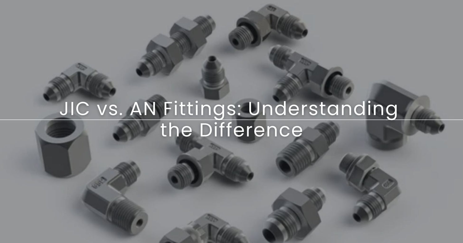 JIC vs. AN Fittings: Understanding the Difference – Hydraulic Warehouse
